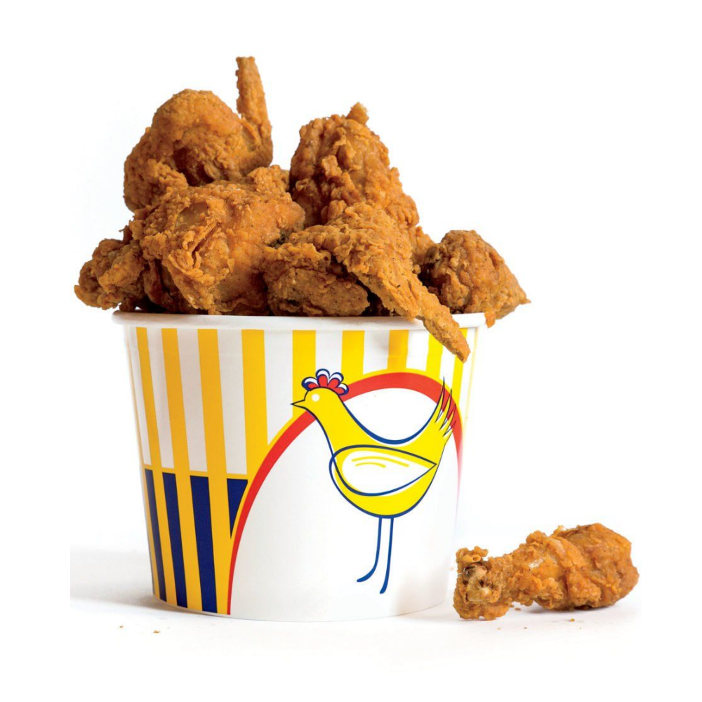 100 Pieces Chicken Bucket With Lid – SM PACKAGING